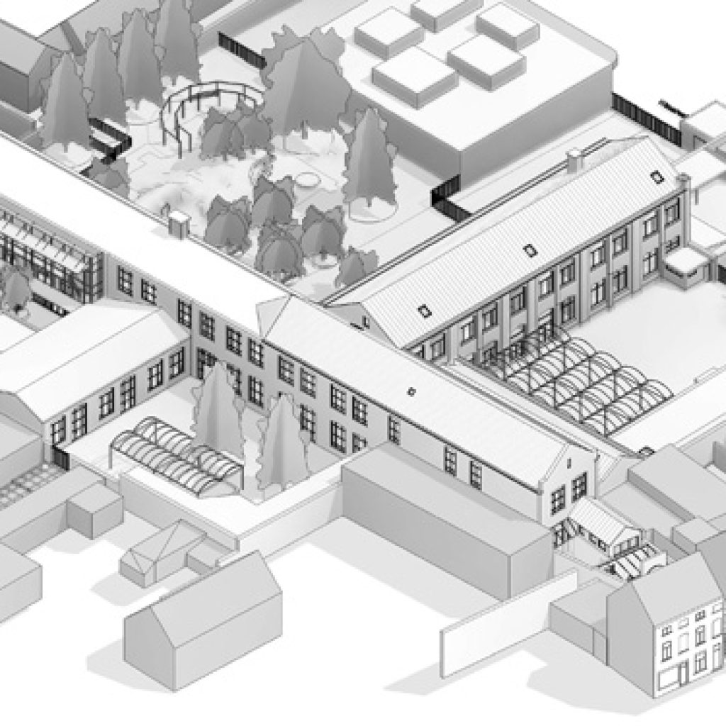 Scan to BIM van school - Teccon